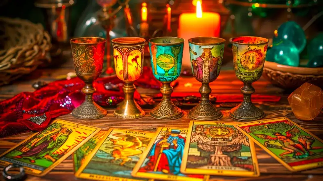 Cups Tarot Cards - Understanding Emotions & Relationships